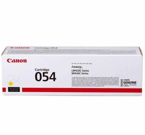 Картридж Canon 054 Y 3021C002 желтый для i-sensys