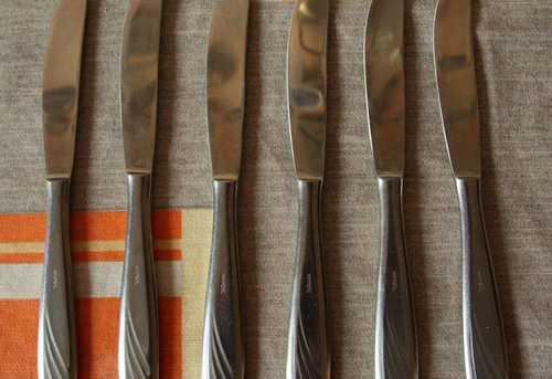 Набор столовых ножей из 6 штук. Нержавеющая сталь