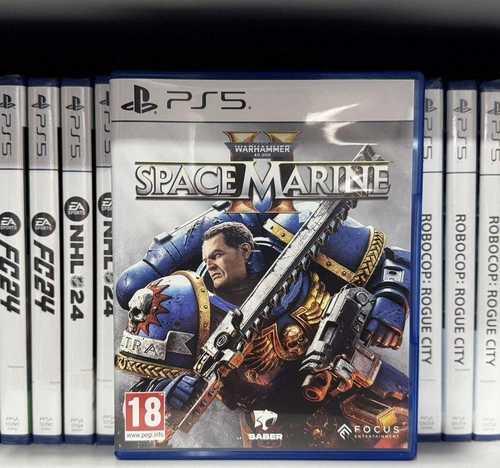 Warhammer 40000 Space Marine 2 PS5 (Б/У диск)