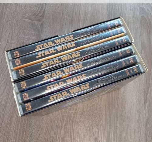 DVD фильм - Star Wars (Звездные войны) Коллекция 6