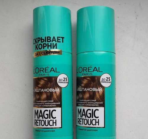 Тонирующий спрей L'Oréal Magic Retouch каштановый