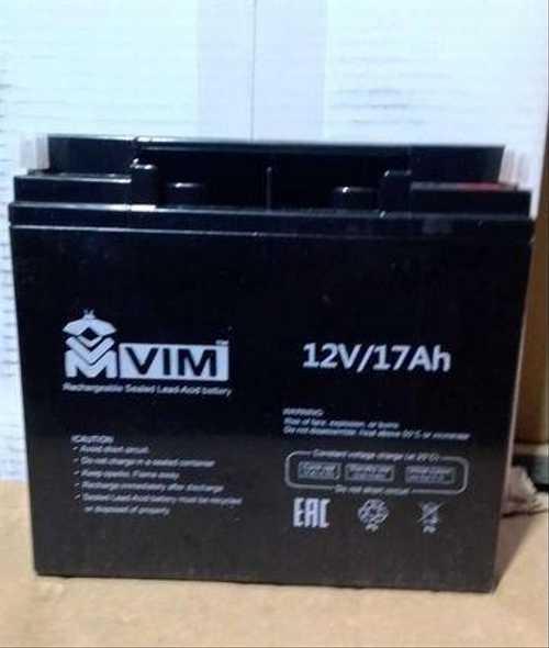 Аккумулятор VIM 12V 17AH 1217