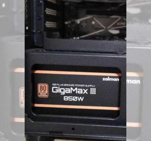 Блок питания zalman gigamax 850w bronze