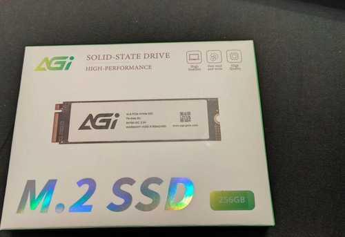 SSD накопитель AGI AI198 M.2 2280 256 гб