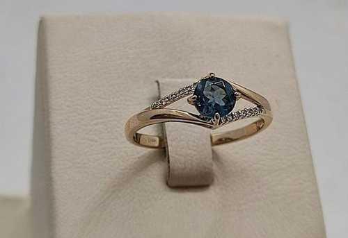 Золотое кольцо С камнями 585 (мар)