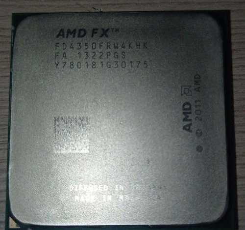 Процессор amd fx 4350