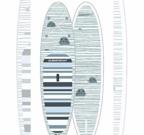 SUP Board gladiator ART 10.8 белый