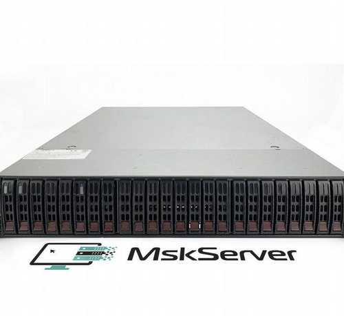 Сервер Supermicro 2028R-E1CR24N 2x E5-2667v4 128Gb