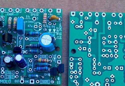 EHX Pulsar Tremolo PCB