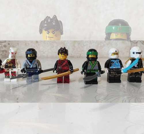 Lego Ninjago минифигурки (аналог)