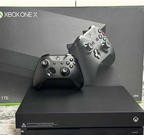 Xbox One X 1Tb (Коробка)