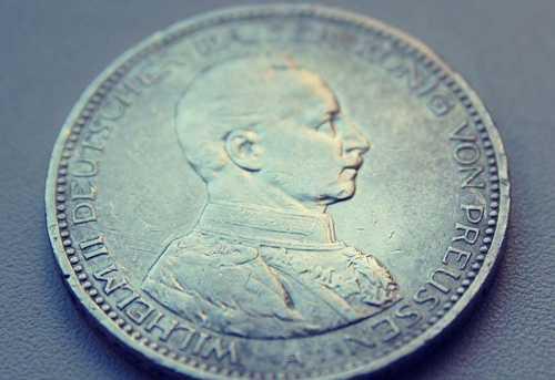 Пруссия 5 марок 1913 года «мундир» Германия
