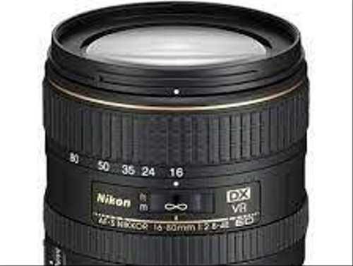 Nikon 16-80mm новый