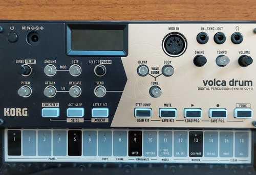 Аналоговый синтезатор korg Volca Drum