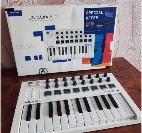 Midi клавиатура arturia minilab MK2