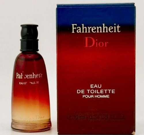 Dior fahrenheit edt 10 мл винтаж 02