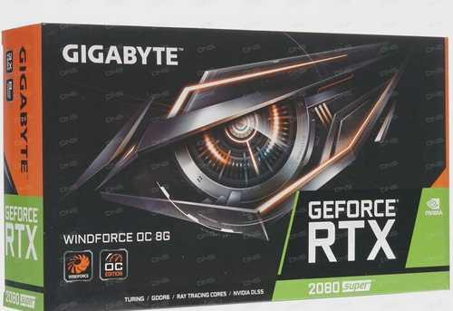 Видеокарта Gigabyte GF RTX 2080 Super windforce OC