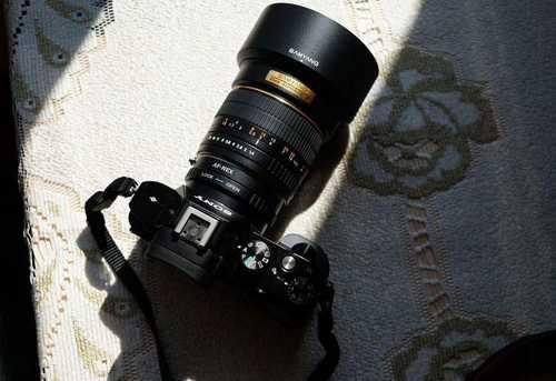Samyang 85 mm f1.4 Sony A