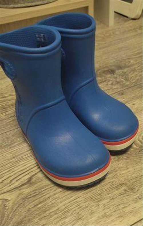 Сапожки резиновые crocs c6 (21 размер)