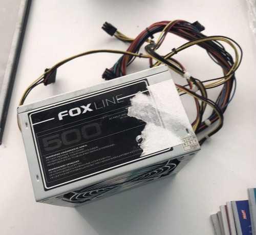 Блок питания 500w fox line