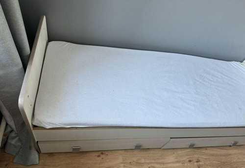 Кровать детская с ящиками