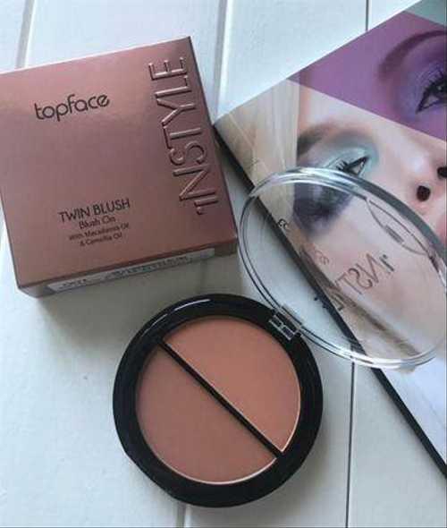 Румяна двойные TopFace instyle