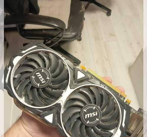 Видеокарта Msi rx570 armor 8gb