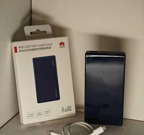 Внешний аккумулятор пауэрбанк Huawei 12000 mAh 66W