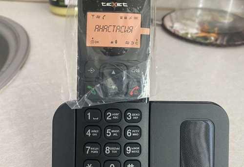 Радиотелефон dect TeXet TX-D6605A черный