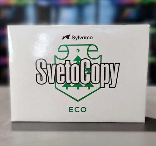 Бумага SvetoCopy A4 ECO 80г/м2 500 листов желтая