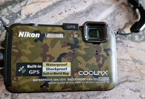 Фотоаппарат Nikon водонепроницаемый