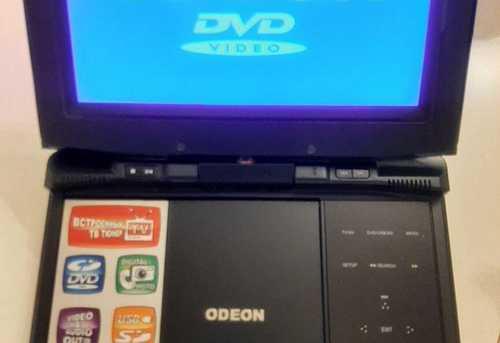 Портативный dvd плеер с экраном odeon