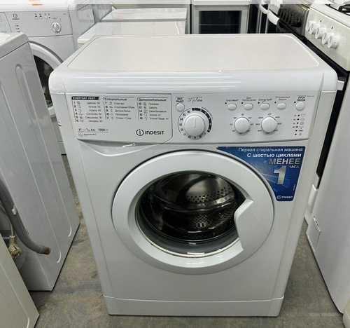 Indesit. 6 кг, 42 см, 1000 об. Доставка бесплатно