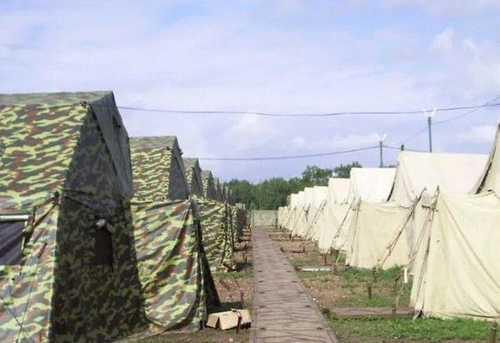 Армейский шатер на 30-40 человек на полевой выход