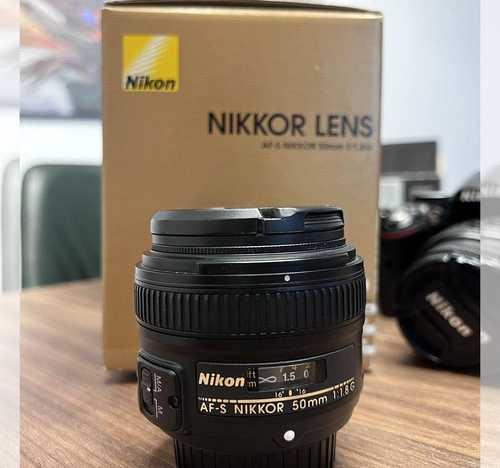 Объектив Nikon AF-S nikkor 50mm f/1.8G