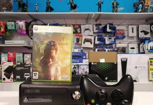 Xbox 360 S/E 250 GB + хроники Нарнии Принц Каспиан
