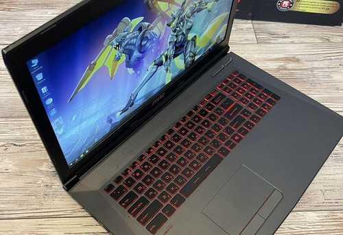 Игровой MSI 17,3 i7 7700HQ -1060 озу 16gb SSD+HDD