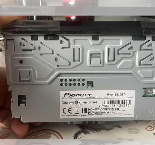 Автомагнитола pioneer mvh s520bt