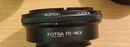 Адаптер Canon FD - Sony NEX (Sony E)