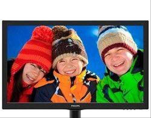 LCD philips 21.5" 223v5lsb (10/62) черный TN 1920x