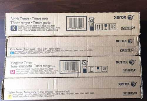 Оригинальные тонер- картриджи Xerox