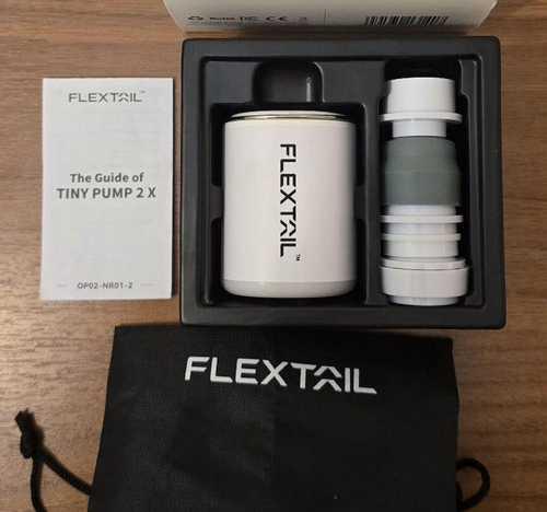 Насос портатиный Flextail Tiny Pump 2 X White