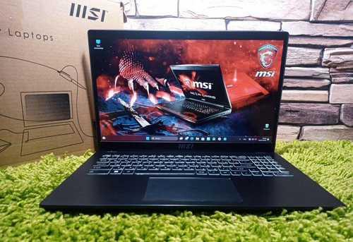 2023г Ультрабук MSi Core i3-1115G4 8Gb NVMe 15"iPS