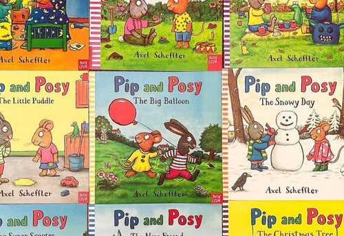 Книги на английском Pip&Posy