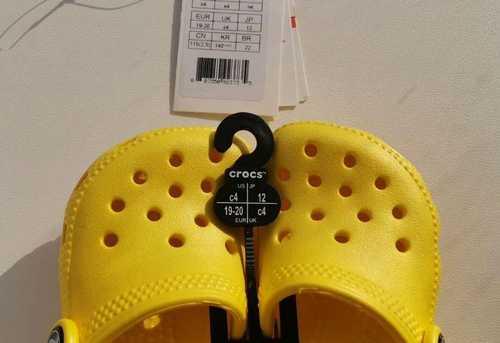 Детские сабо Crocs c4 новые