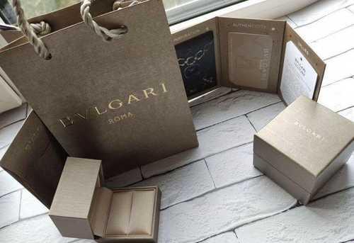 Коробка bvlgari для кольца