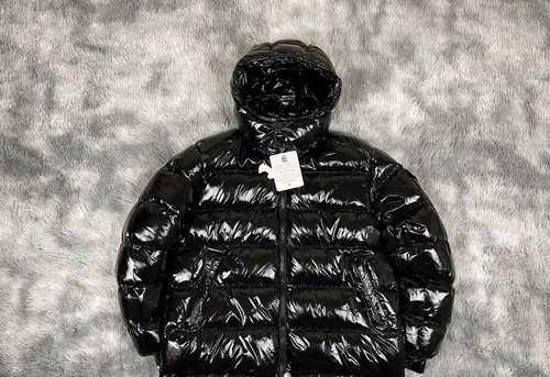 Пуховик Moncler maya глянцевый