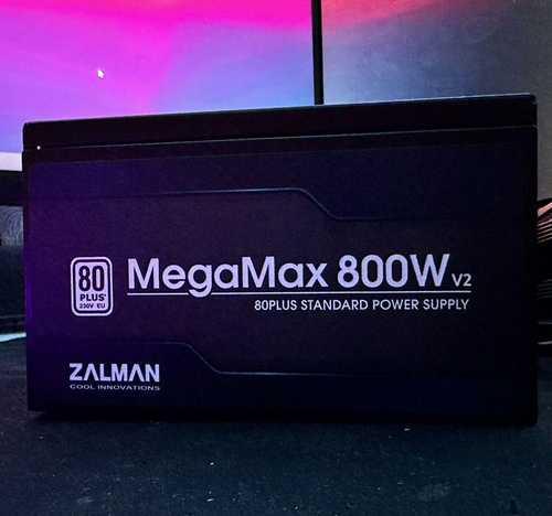 Zalman MegaMax 800W ZM800-txii черный