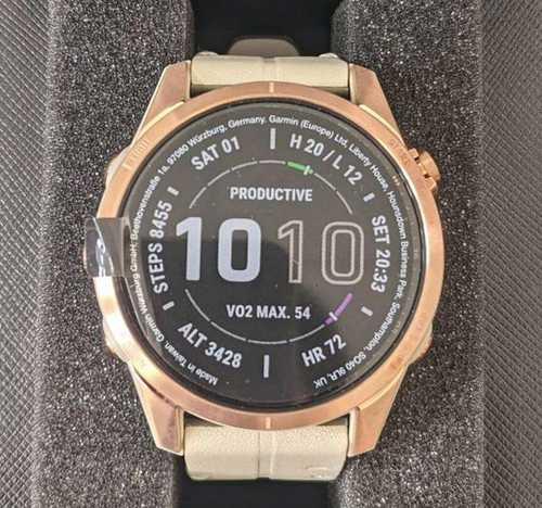 Часы Garmin Fenix 7s Sapphire Solar (Новые)