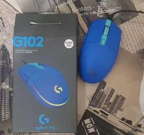 Игровая мышь logitech g102